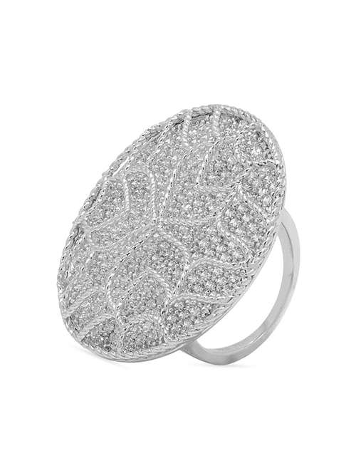 Buy online Silver Hand Ring from fashion jewellery for Women by Voylla ...