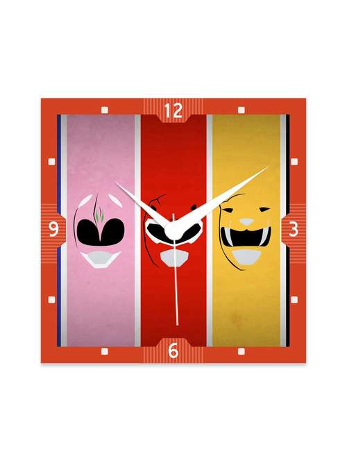 Buy online Power Rangers Detailed Wall Clock from Clocks for Unisex by ...