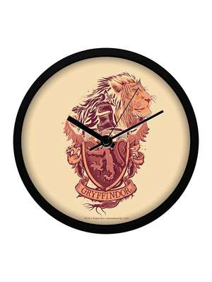 Buy online Official Harry Potter - Gryffindor Wall Clock Licensed By ...