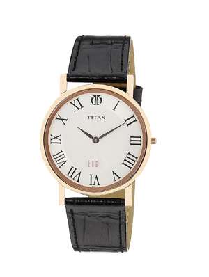 Buy online Titan Edge Analog White Dial Men's Watch - 1595wl01 from ...