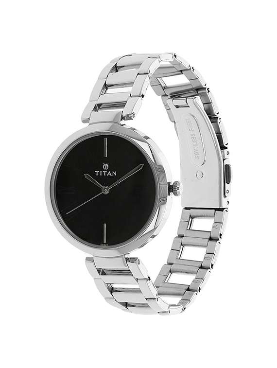 Buy online Titan Black Dial Analog Watch For Women - 2480sm02 from ...