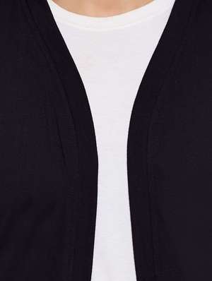 Buy online Black Cotton Shrug from top wear for Men by Chill Winston ...
