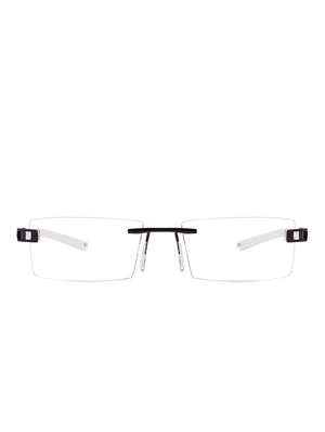 Buy online Black Rimless Rectangle Medium (size-53) John Jacobs Supreme ...