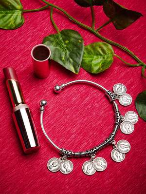 Buy online Silver Metal Jewellery from accessories for Women by ...