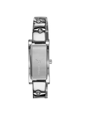 Buy online Titan Silver Dial Analog Watch For Women - 9720sm01 from ...
