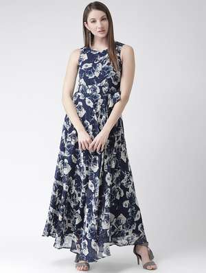 Buy online Women's Fit & Flare Dress from western wear for Women by The ...