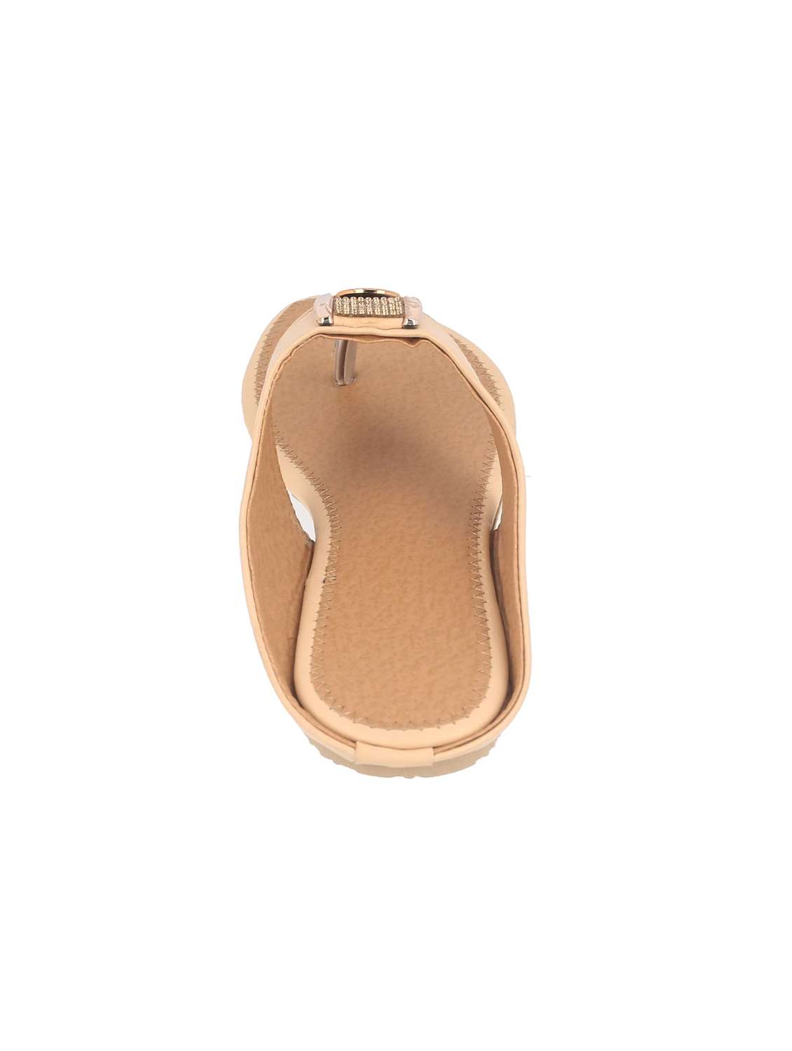 Buy online Beige Toe Separator Sandals from flats for Women by Be You ...