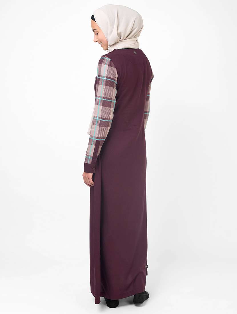 Buy online Solid A-line Flare Cloaks & Abaya from ethnic wear for Women ...