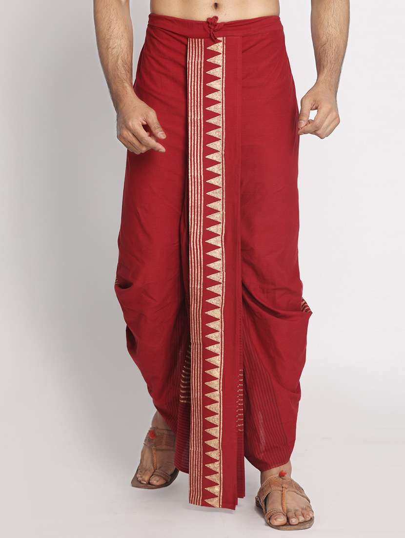 Buy dhoti south indian in India @ Limeroad