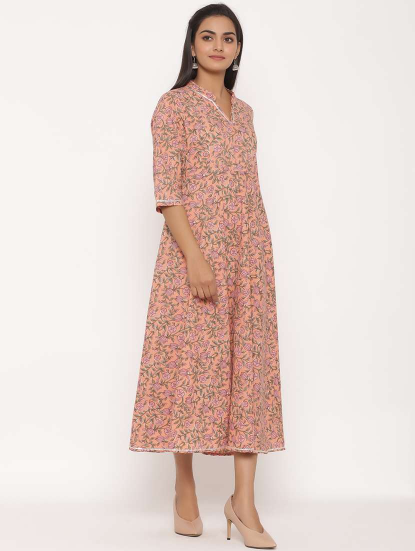 Buy online Women's Flared Kurta from Kurta Kurtis for Women by Angiya ...