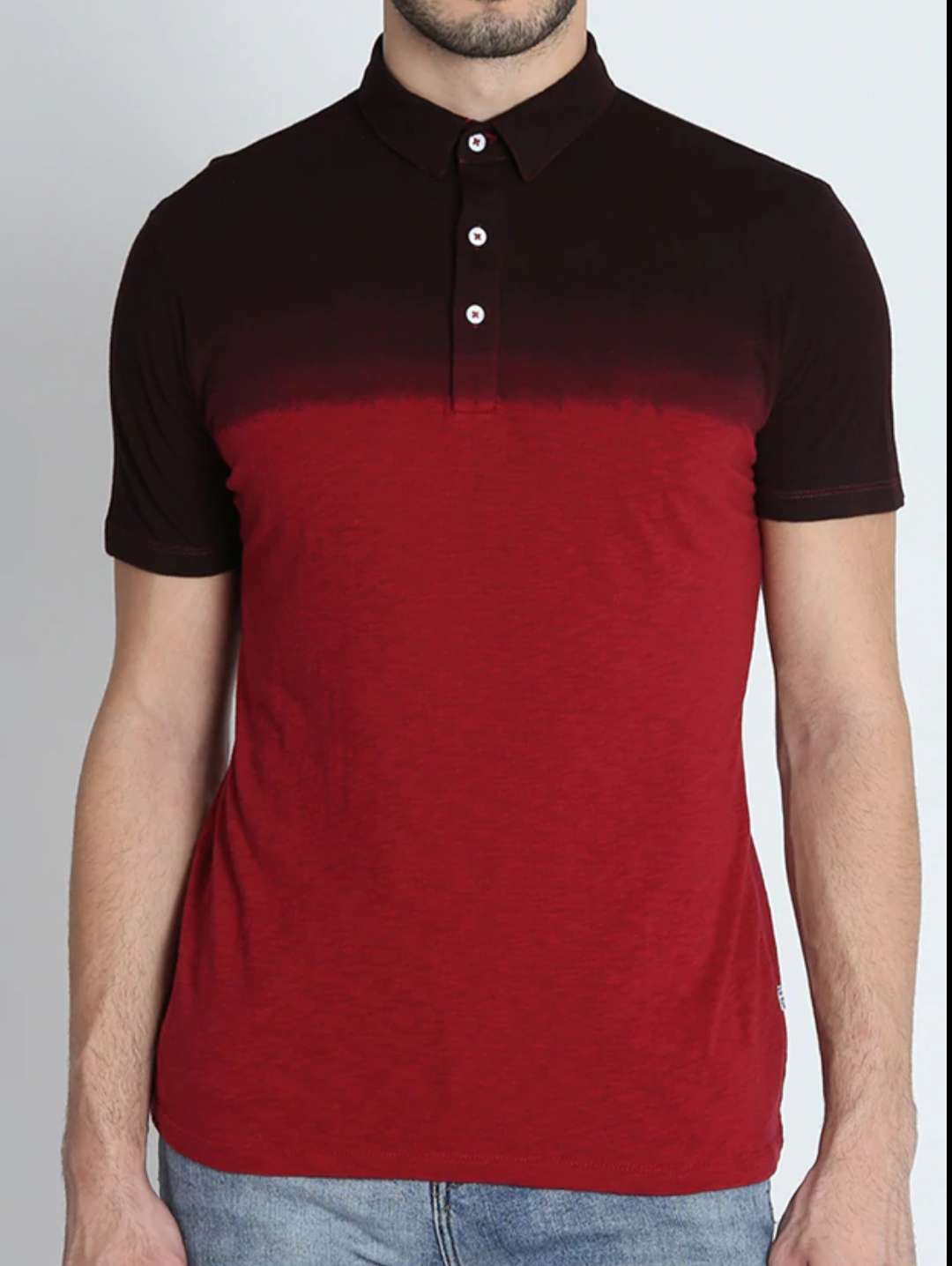 Buy online Red Mal Tshirt from top wear for Men by New Look for ₹1249 ...