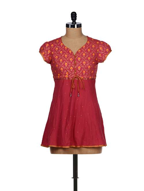 Buy online Ethnic Short Kurti from Kurta Kurtis for Women by Cotton ...