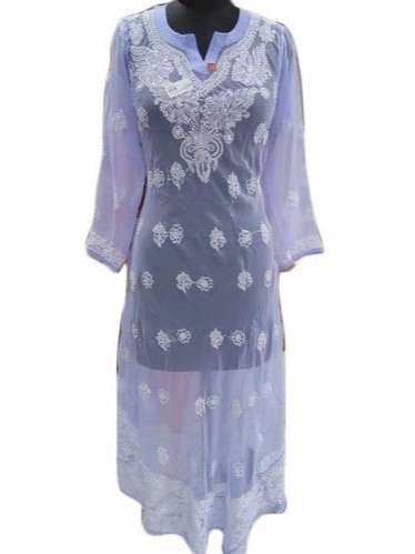 Buy online White Colour Net Kurti from Kurta Kurtis for Women by Shri ...