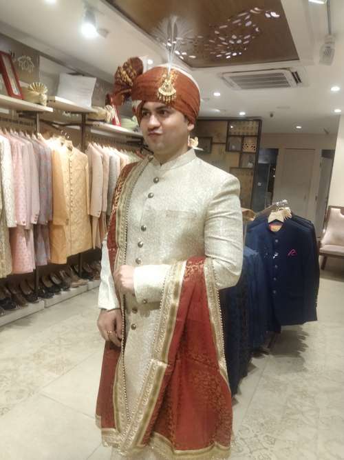 Buy online Red Pugdi Safa from ethnic wear for Women by Rajesh ...