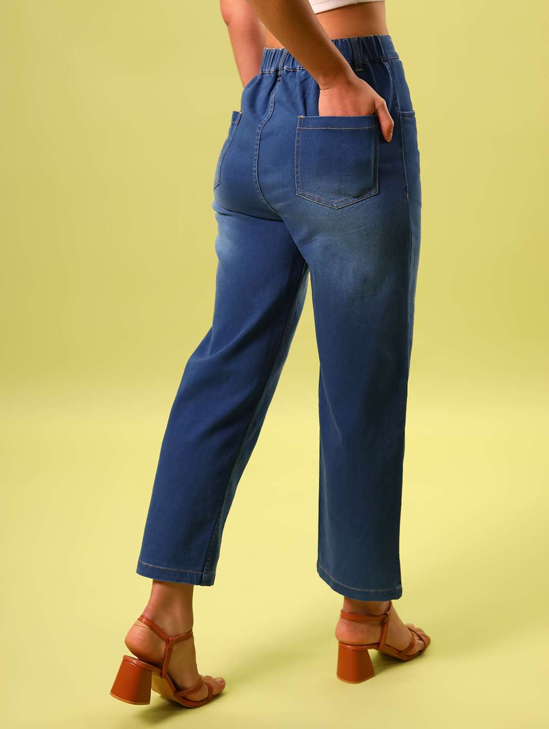 Buy online Women's Plain Straight Fit Jeans from Jeans & jeggings for ...