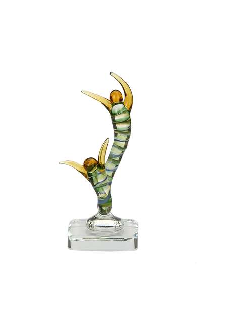 Buy online Somil Colorful Showpiece Figurine With Gold Bordered from ...
