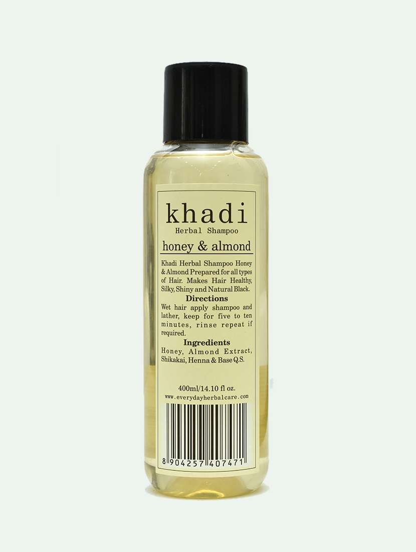Buy Online Khadi Herbal Shampoo Honey Almond From Hair For Women By