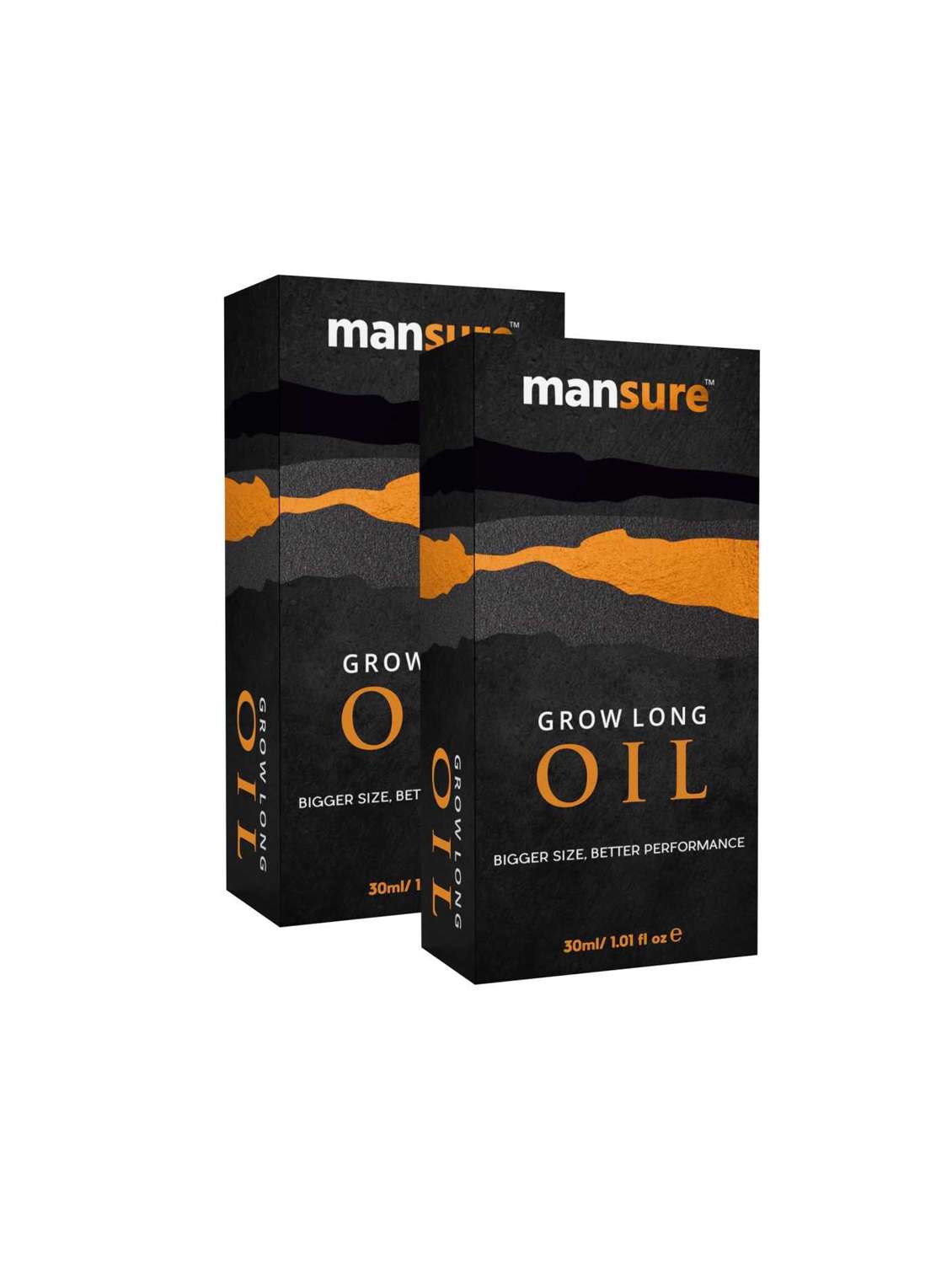 Buy online Mansure Grow Long Massage Oil For Men - 2 Packs (30ml Each ...