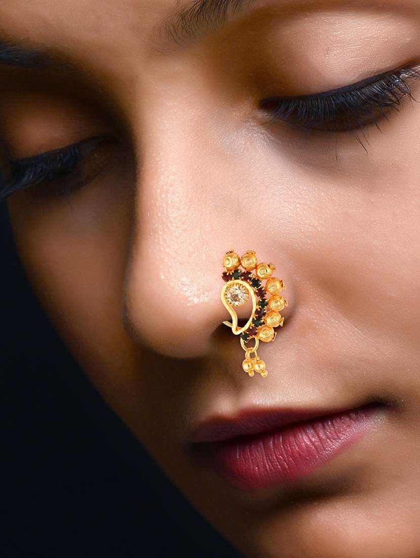 Maharashtrian Nose Pin Designs