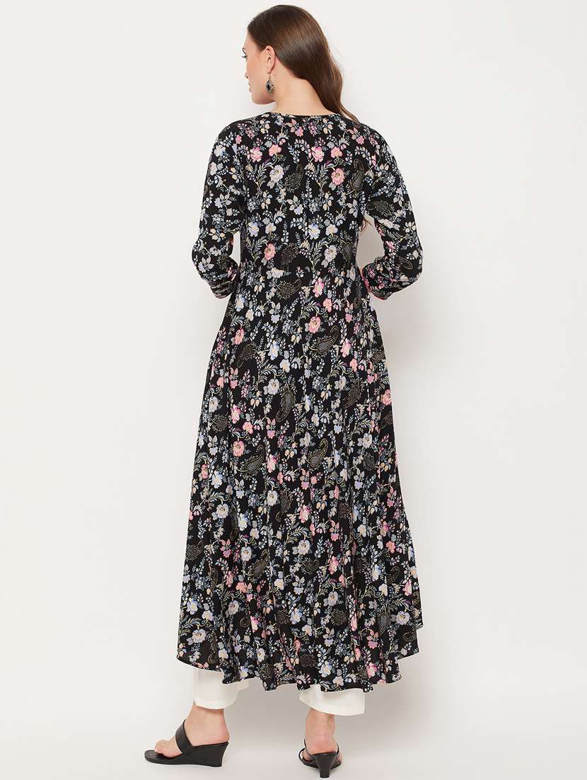 Buy online Women's Flared Kurta from Kurta Kurtis for Women by Tissu ...