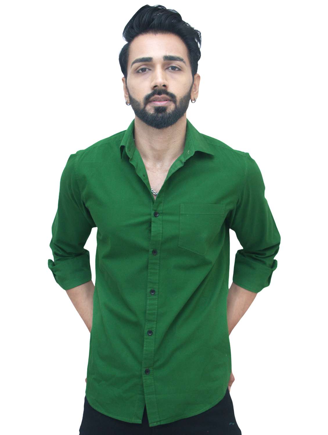 Buy online Solid Casual Shirt from shirts for Men by Culture The ...