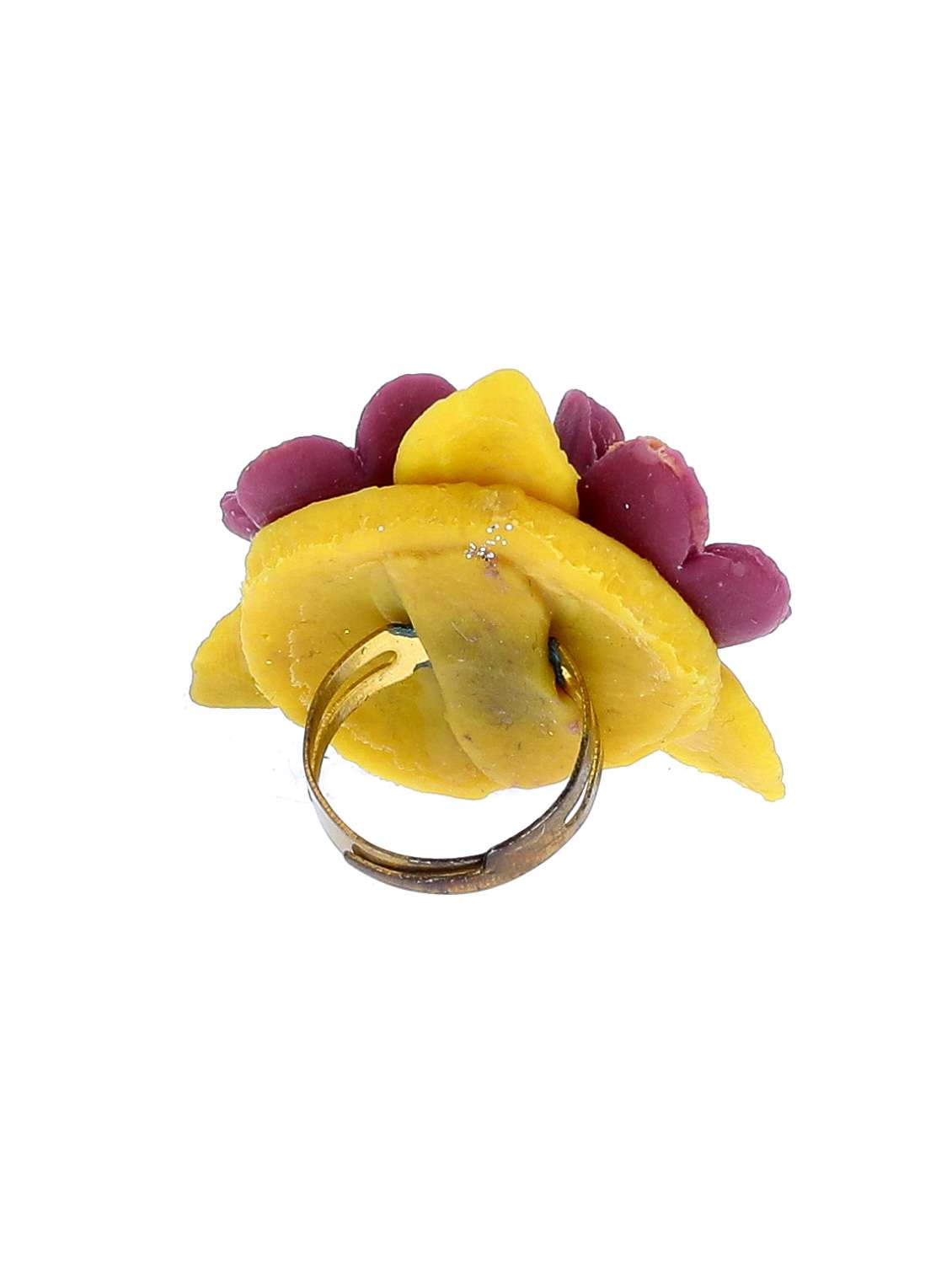 Buy online Hand Made Artificial Flower Finger Ring from fashion ...