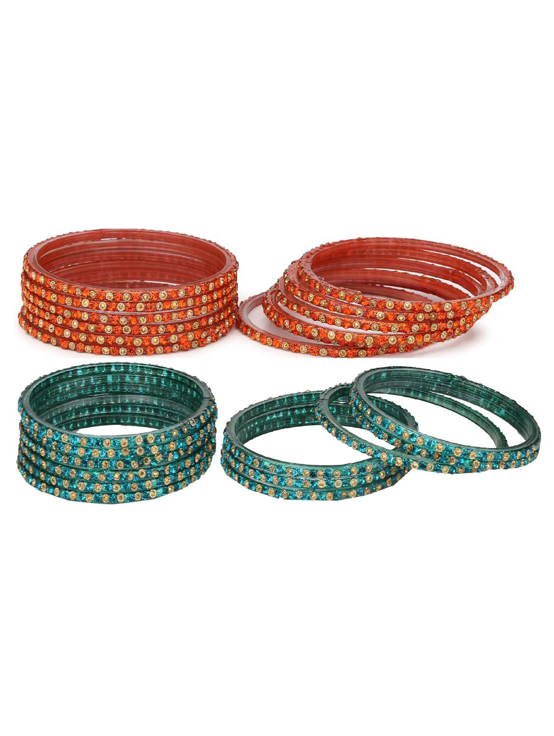 Buy online Multi Colored Glass Bangle from fashion jewellery for Women ...