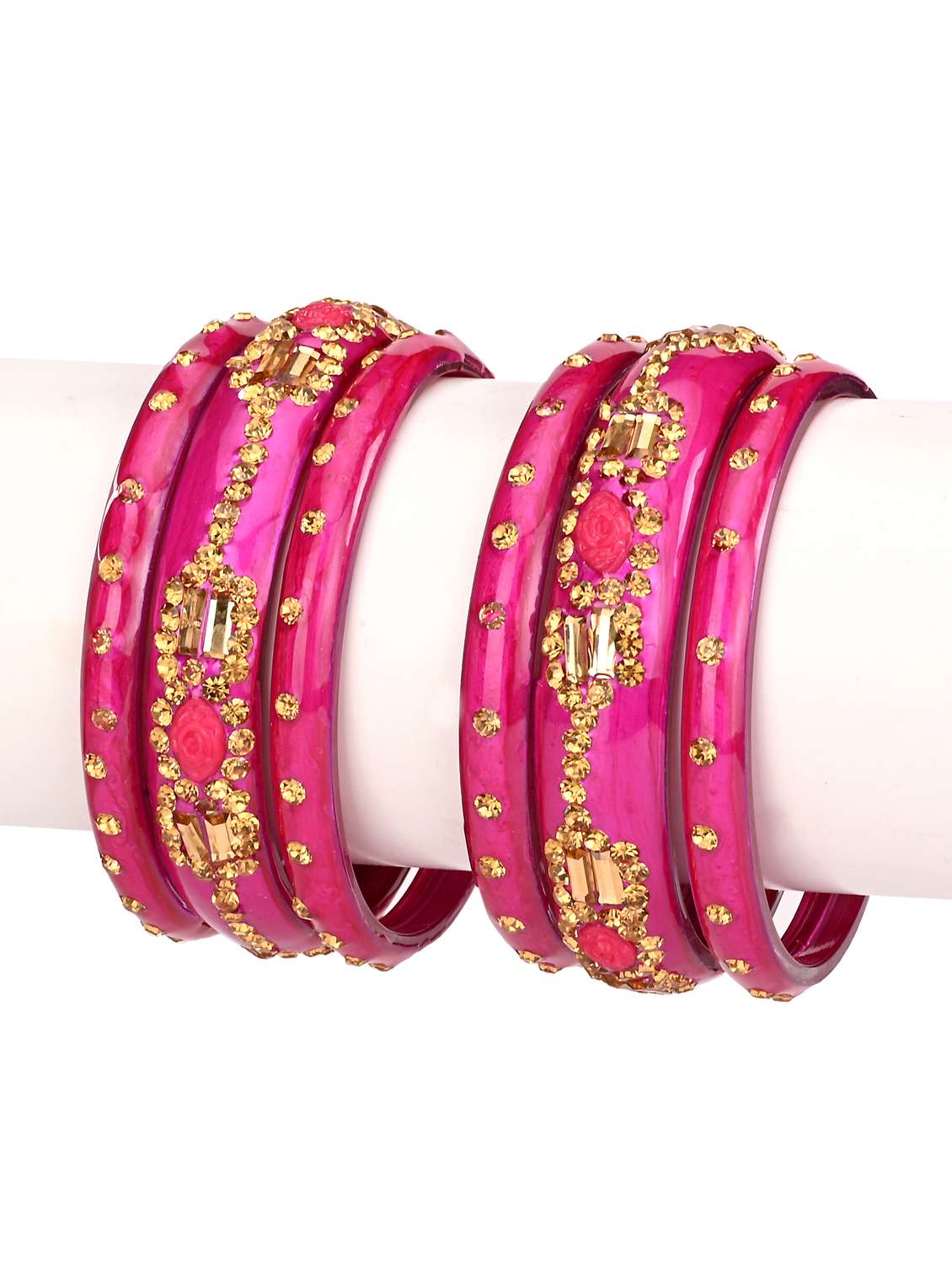 Buy online Multi Colored Glass Bangle from fashion jewellery for Women ...