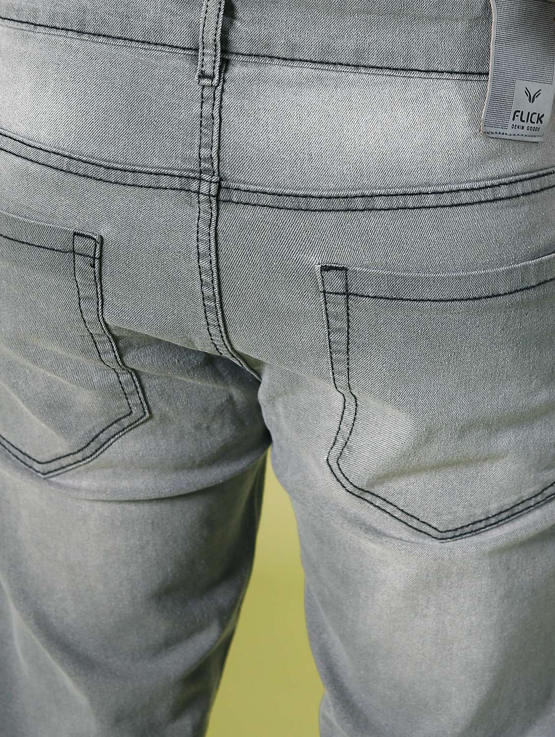 Buy online Mens Slim Fit Plain Jeans from Clothing for Men by V-mart ...