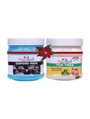 Buy online Diamond Mask 500gm With Tea Tree Mud Mask 500gm from skin ...