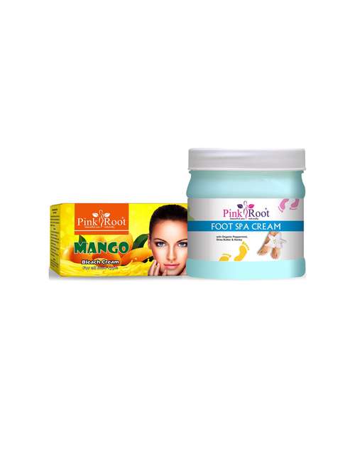 Buy online Mango Bleach 250gm With Foot Spa Cream 500gm from beauty for ...