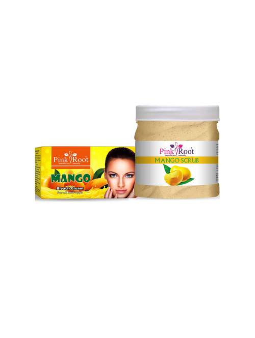 Buy online Mango Bleach 250gm With Mango Scrub 500ml from beauty for ...