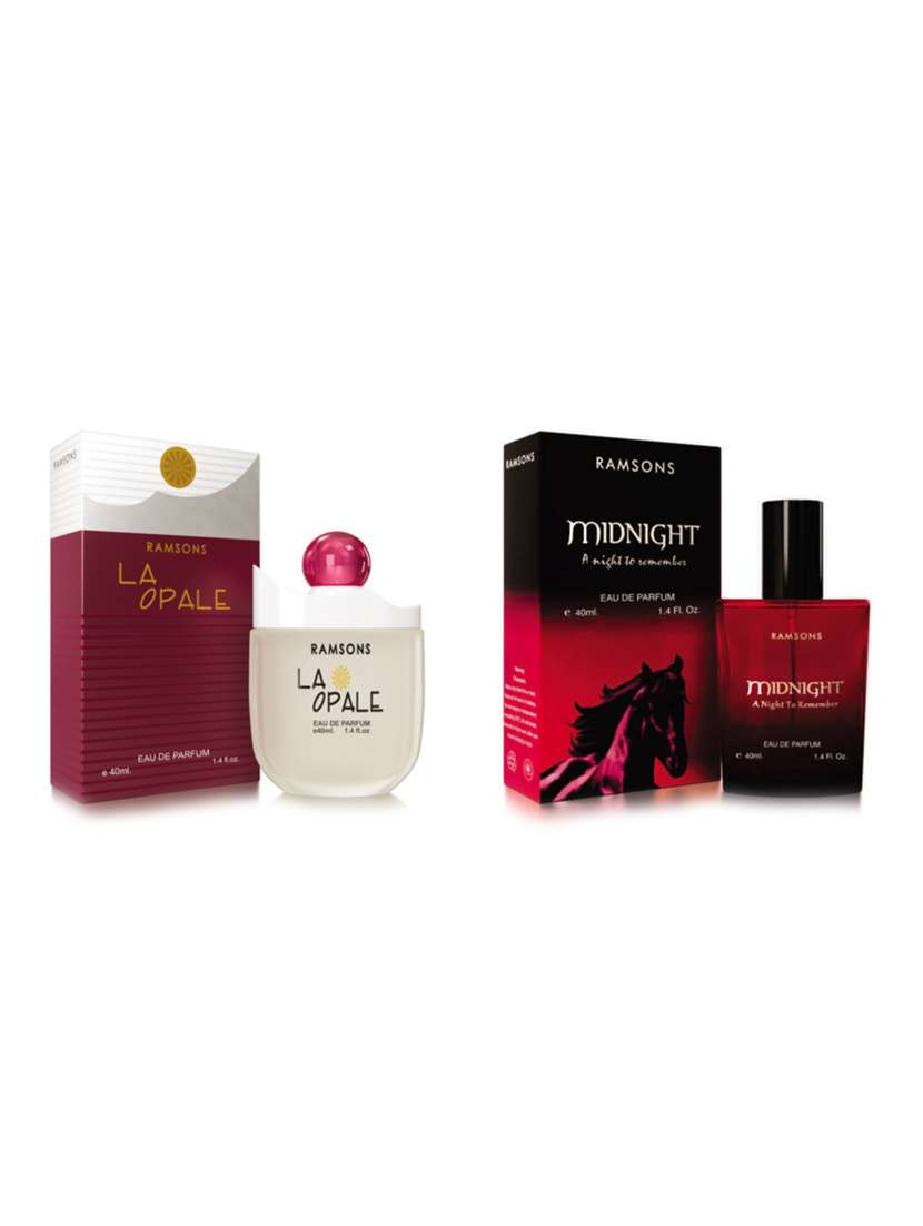 Buy online Ramsons La Apple & Midnight Eau De Perfume 80ml (pack Of 2 ...
