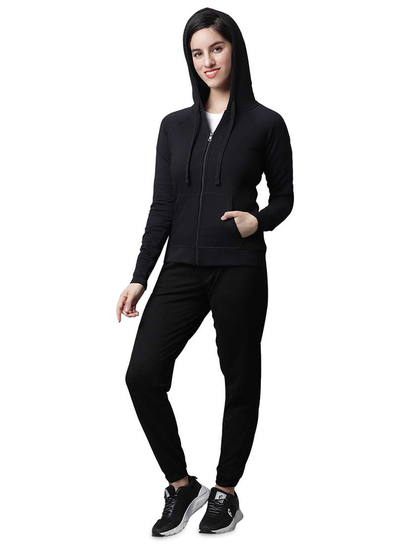 Buy online Solids Fleece Full Length Track Suit from Sports Wear for ...