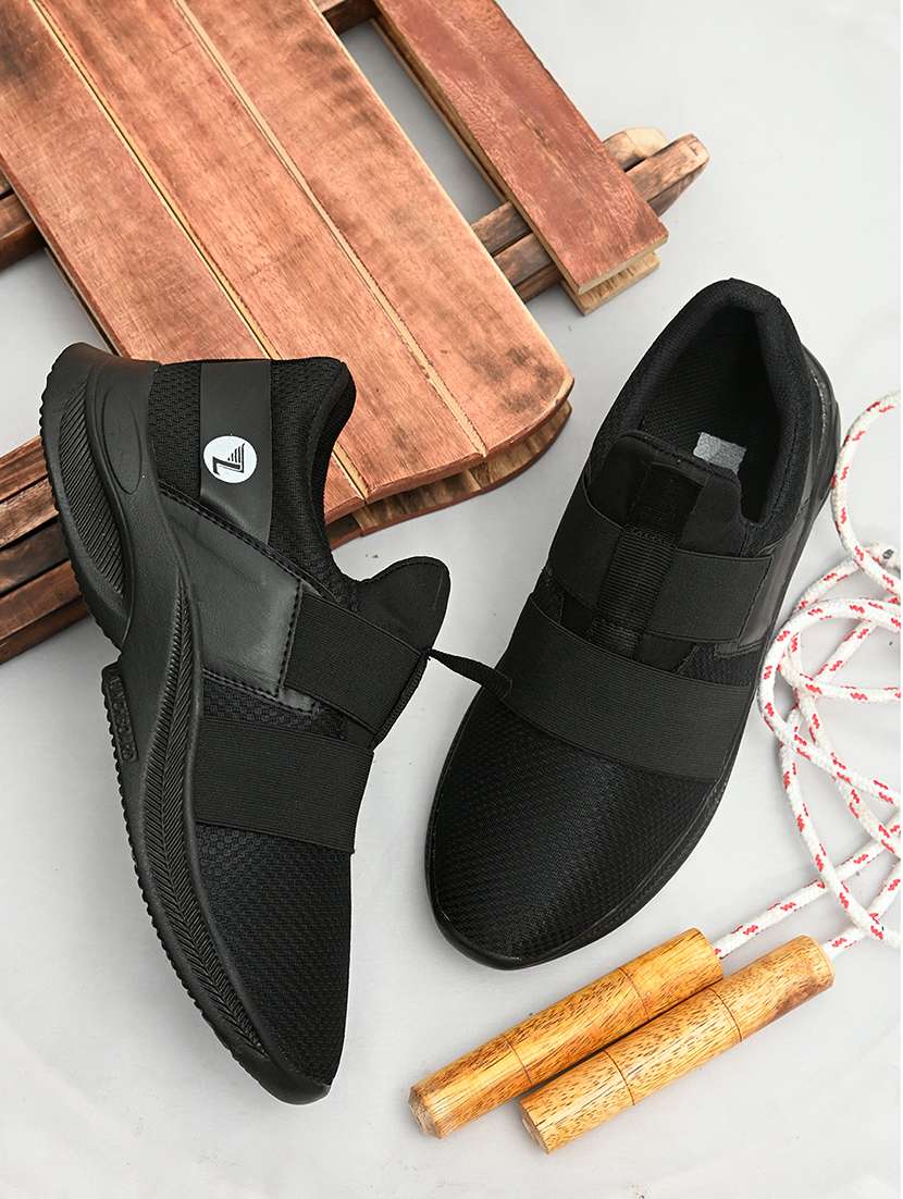 Buy online Black Slip On Sport Shoe from Footwear for Men by Encanto ...