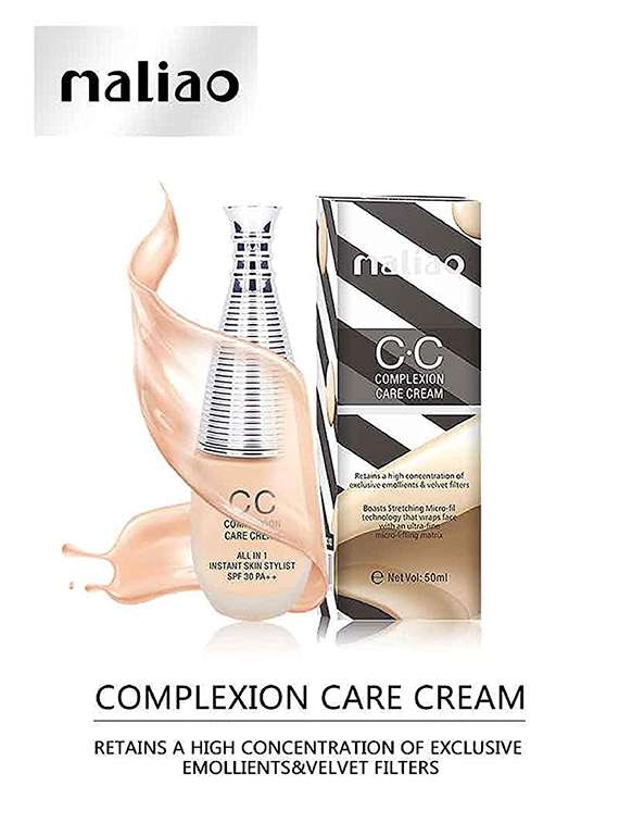 Buy online Maliao Cc Complexion Care Cream All In 1 Cream With Spf 30 ...