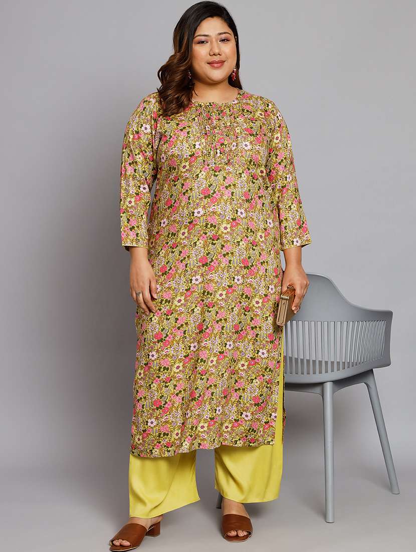 Buy online Multi Colored Kurta Palazzo Set from ethnic wear for Women ...