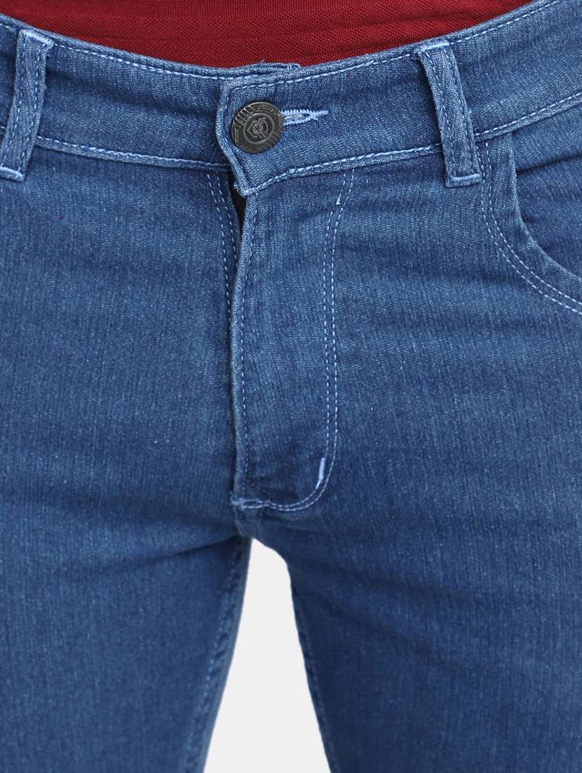 Buy online Mens Skinny Fit Plain Jeans from Clothing for Men by V-mart ...