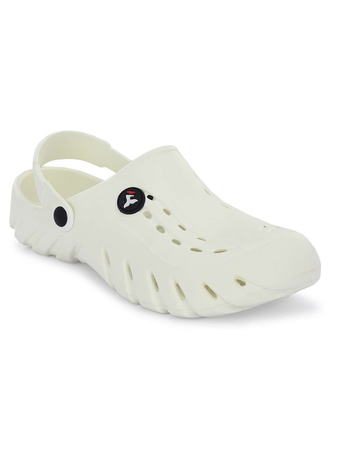 Buy online Men Solid White Slip On Clogs from mulesandclogs for Men by ...