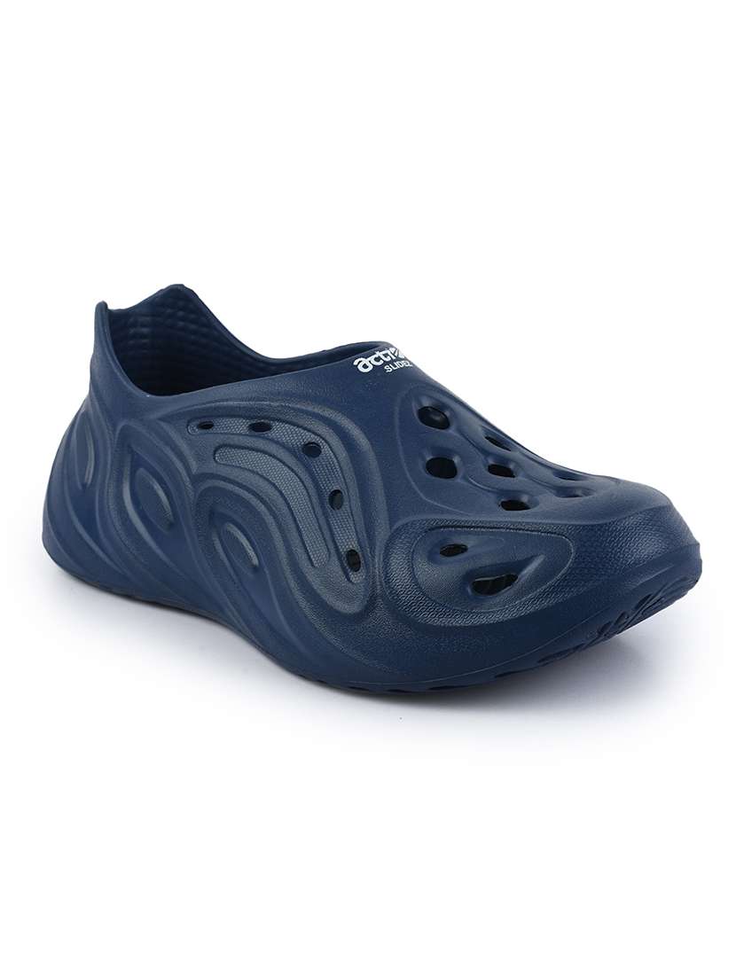 Buy online Navy Eva Clogs from mulesandclogs for Men by Action Milano ...