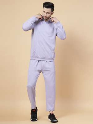 Buy online Men Regular Fit Full Length Track Suit from Sports Wear for ...