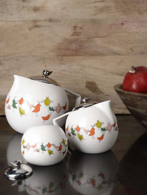 Buy online Bird Range Tea Set from Coffee & Tea for Unisex by Arttd ...