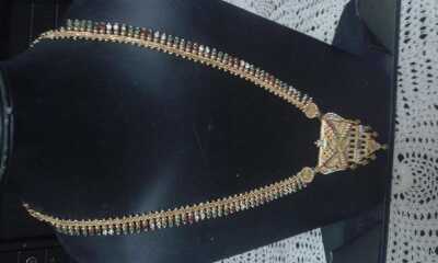 Buy online One Gram Gold Plated Long Aram from accessories for Women by ...